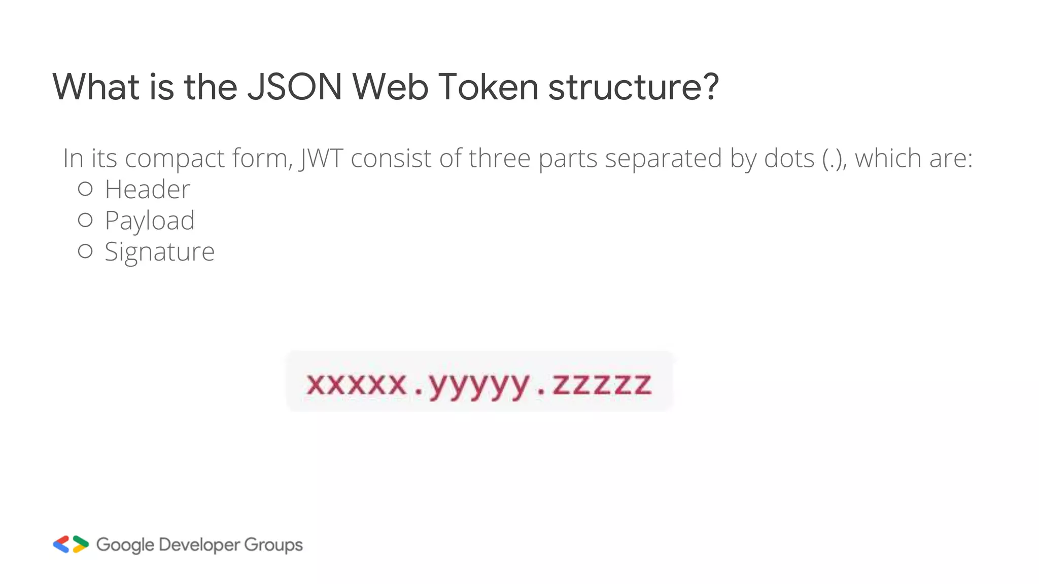 Json web tokens | PPTX