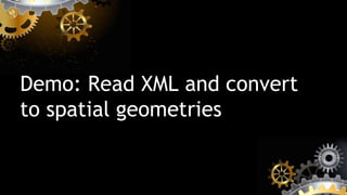 JSON, XML, and GML Made Easy | PPTX