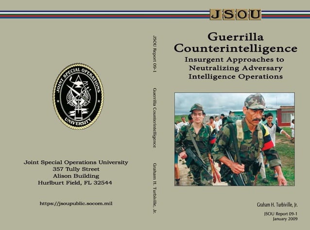 JSOU - Guerrilla Counterintelligence | PPT