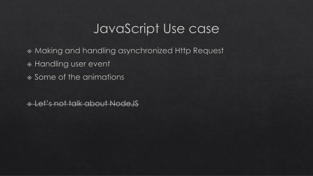 Js overview