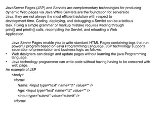 Jsp | PPT