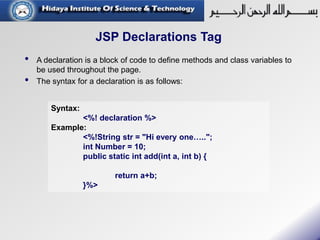Java Server Pages | PPT