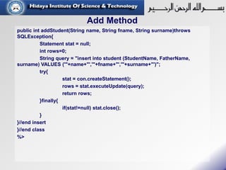 Java Server Pages | PPT