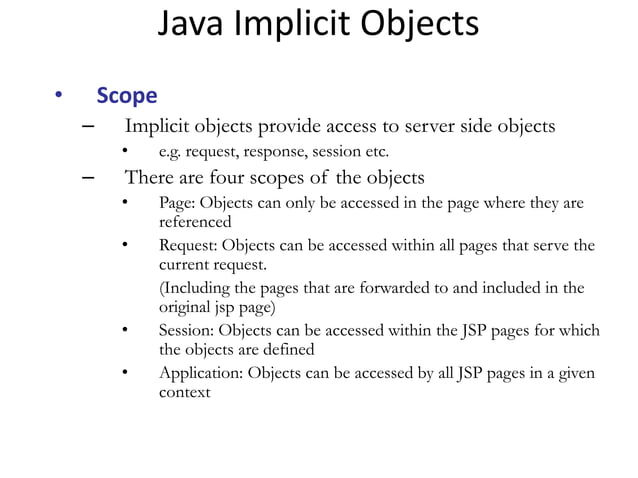 JSP - Java Server Page | PPT
