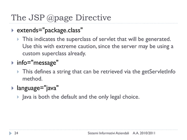 Introduction to JSP pages | PPT
