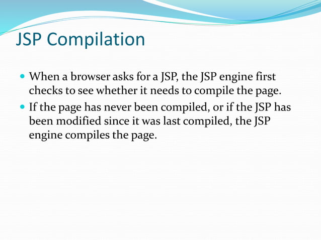 Jsp lifecycle | PPTX
