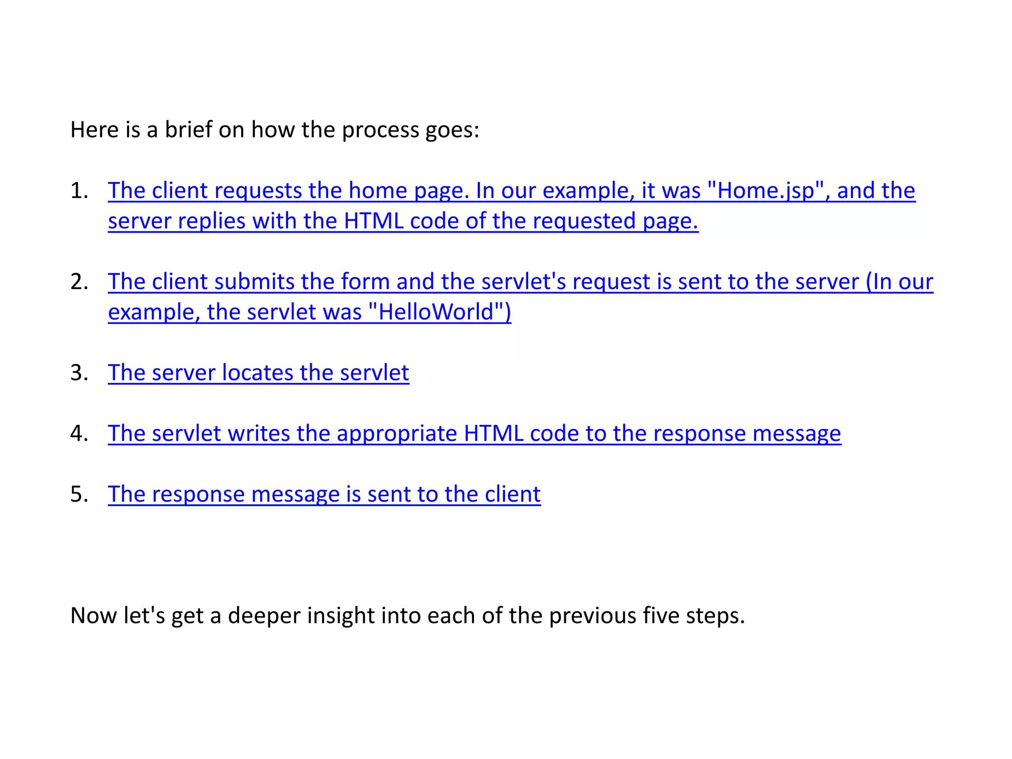 Understanding JSP -Servlets | PPTX