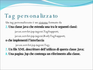 JSP Tag Library | PPT