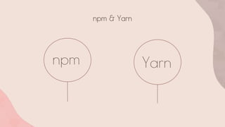 JS package Manager | PPT