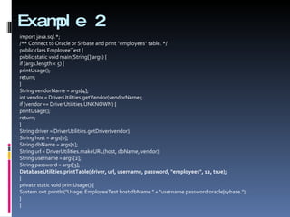 Jsp And Jdbc | PPT