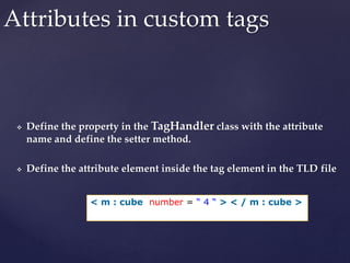 JSP custom tags | PPTX