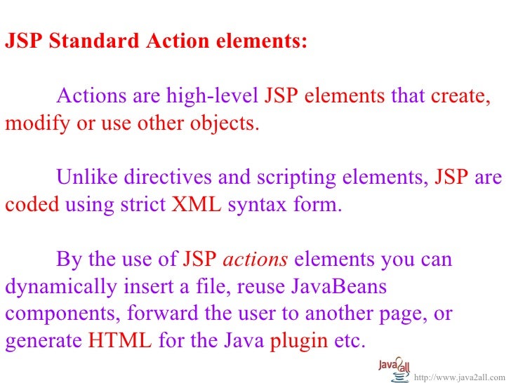 Jsp Element