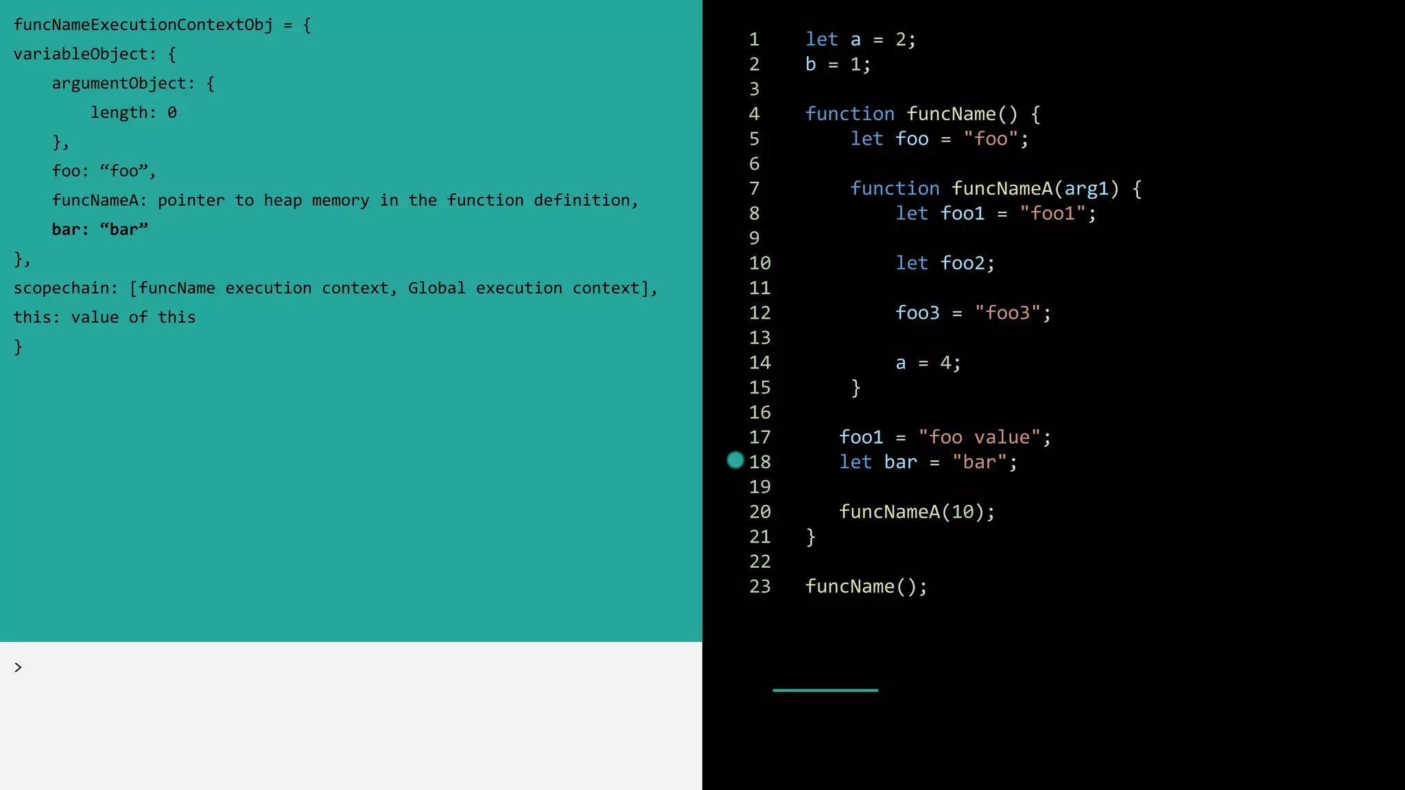 Javascript compilation execution | PPT