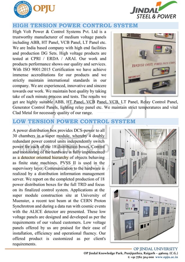 JSPL DRI#1 Training Report 2017 | PDF