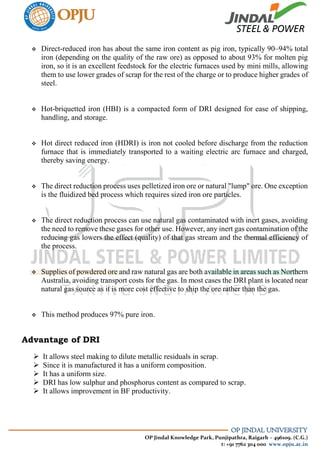 JSPL DRI#1 Training Report 2017 | PDF