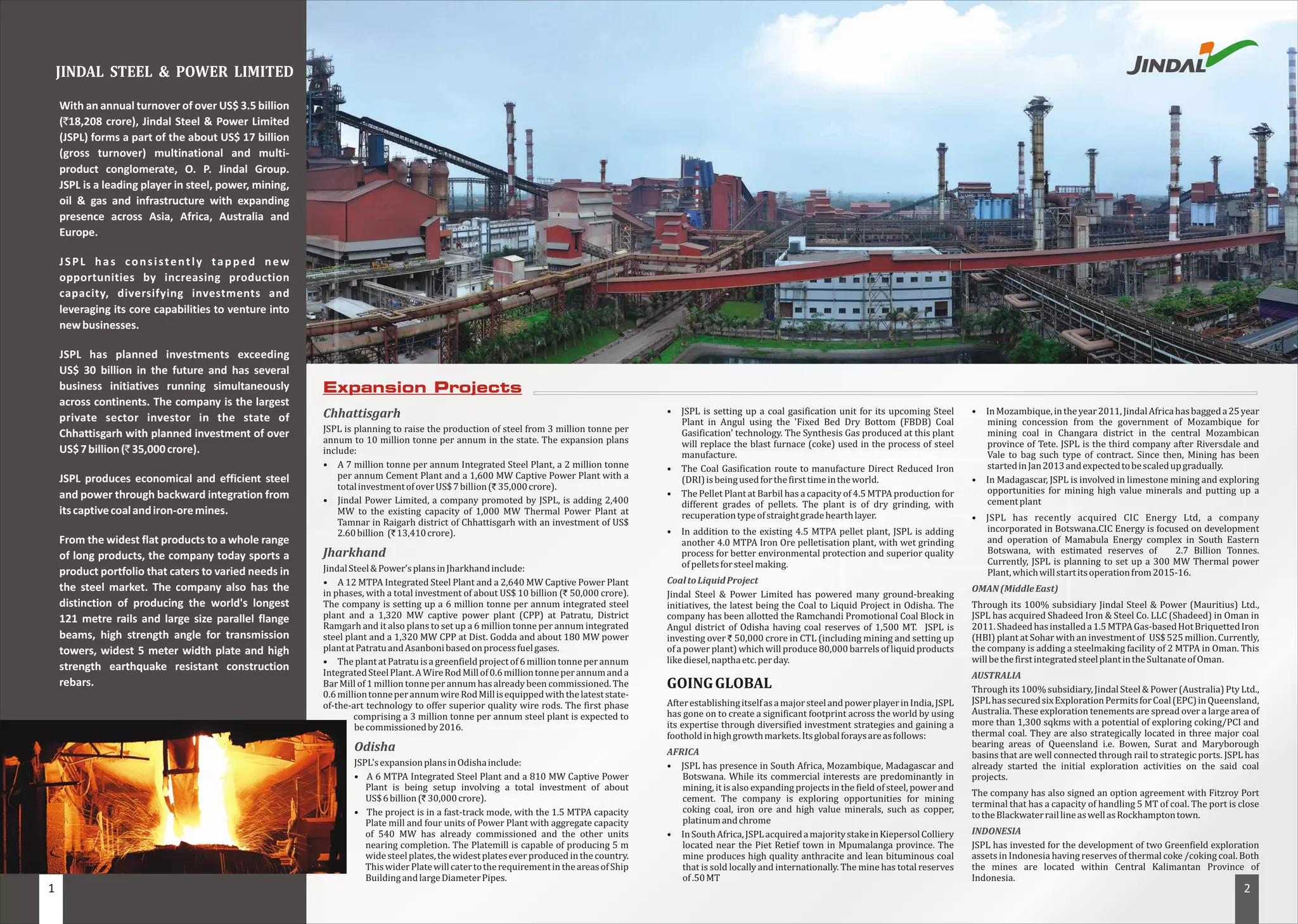 JSPL PRODUCTS BROCHURE | PDF