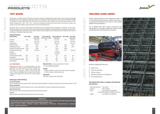 JSPL PRODUCTS BROCHURE | PDF