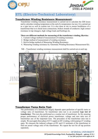 JSPL-ETL training report 2018 | PDF