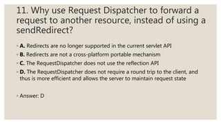 JSP MCQ Question with Answer | PPTX | Web Development | Internet