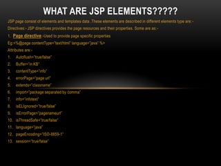 Jsp presentation | PPT