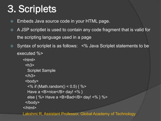 Jsp presentation | PDF