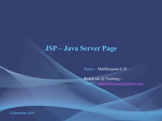 Jspprogramming | PPT