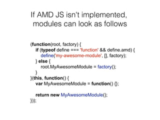 JavaScript Modules in Practice | PPT