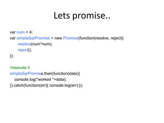Java Script Promise | PPTX