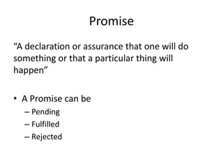 Java Script Promise | PPTX