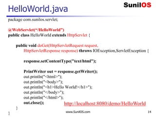 JSP/Servlet Core Concept | PPT