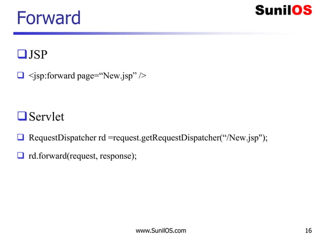 JSP/Servlet Core Concept | PPT