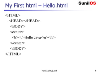 JSP/Servlet Core Concept | PPT