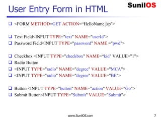 JSP/Servlet Core Concept | PPT
