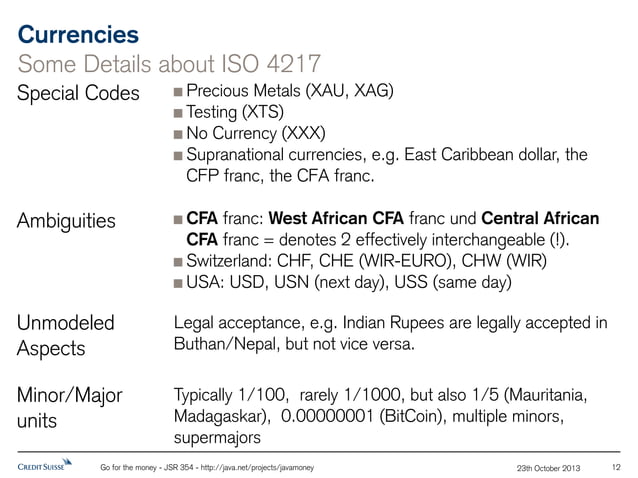 JAZOON'13 - Anatole Tresch - Go for the money (JSR 354) ! | PPT
