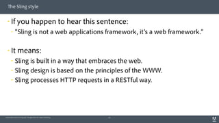 JCR and Sling Quick Dive | PDF