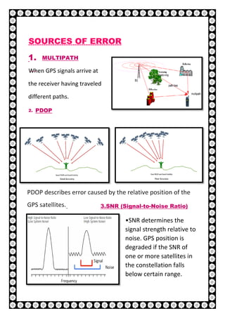 Project on GPS (Global Positioning System) | PDF