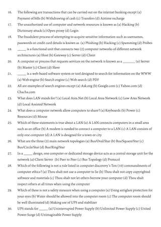 J.S.S.2 Computer Studies 3rd Term Examination | PDF