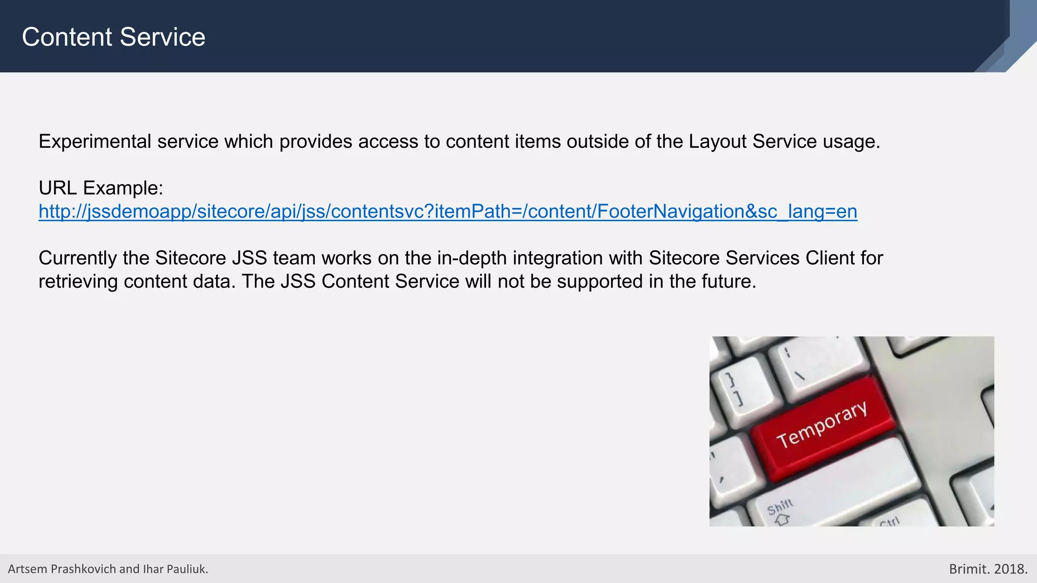 Headless CMS. Sitecore JSS getting started, tips and tricks | PPTX