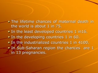 MATERNAL MORTALITY CAUSES.ppt