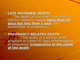 MATERNAL MORTALITY CAUSES.ppt