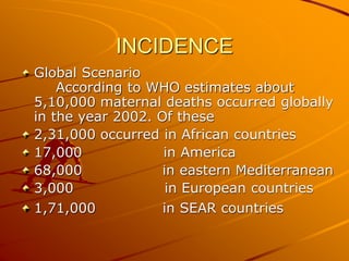 MATERNAL MORTALITY CAUSES.ppt