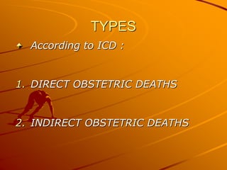 MATERNAL MORTALITY CAUSES.ppt