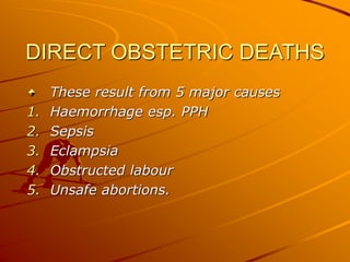 MATERNAL MORTALITY CAUSES.ppt