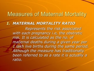 MATERNAL MORTALITY CAUSES.ppt