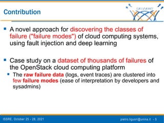 Enhancing the Analysis of Software Failures in Cloud Computing Systems ...