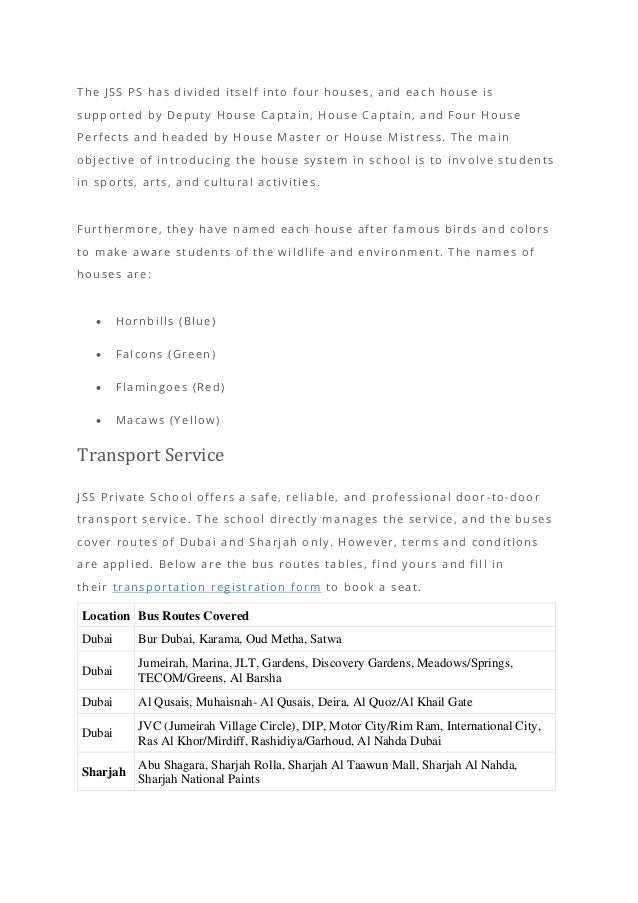 JSS Private School – About Fee-Structure Curriculum Policies and Review | PDF