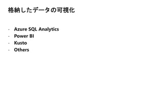 JSSUG Azure SQL Analytics | PPTX
