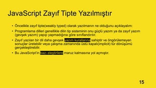 JavaScript Sunumu | PPT