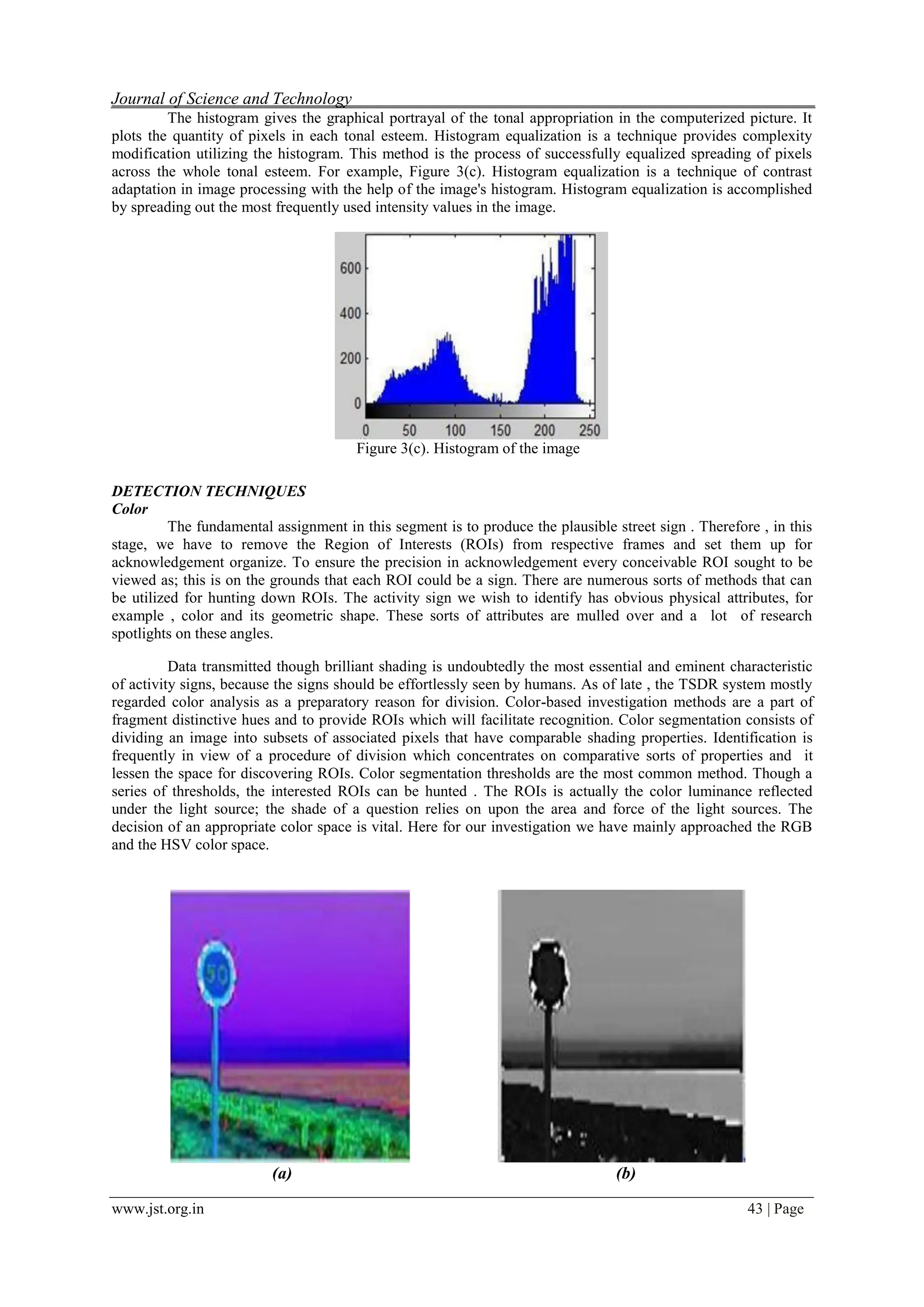Traffic Sign Detection and Recognition Using Colour Features towards ...