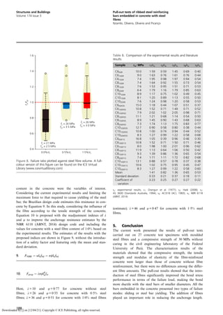 Pull-out tests of ribbed steel reinforcing bars embedded in concrete ...